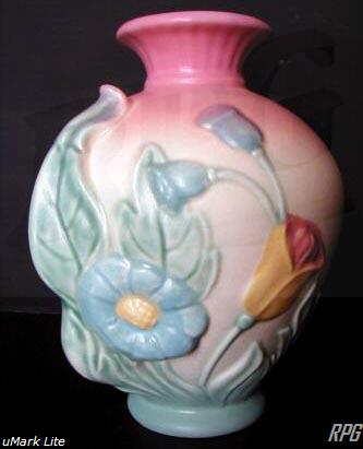 Hull Pottery price guide, bowknot pattern