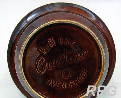 Hull Pottery price guide, crestone pattern