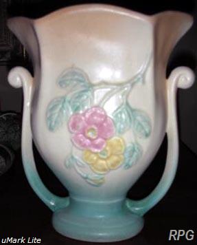 Hull Pottery price guide Dogwood Pattern